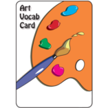 Art Vocabulary Cards | Art Vocab Cards
